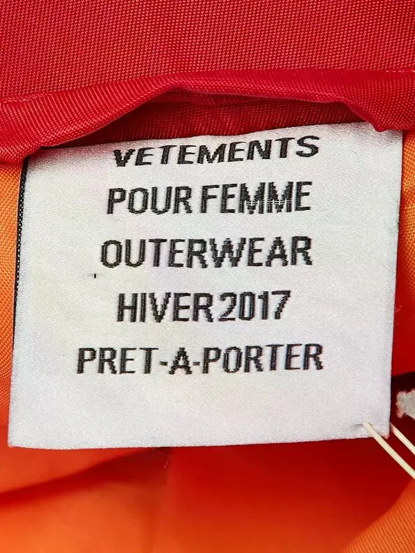 Vetements Hooded Bomber Jacket