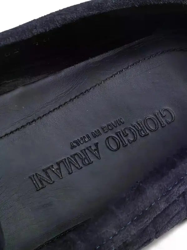 Giorgio Armani Suede Loafers