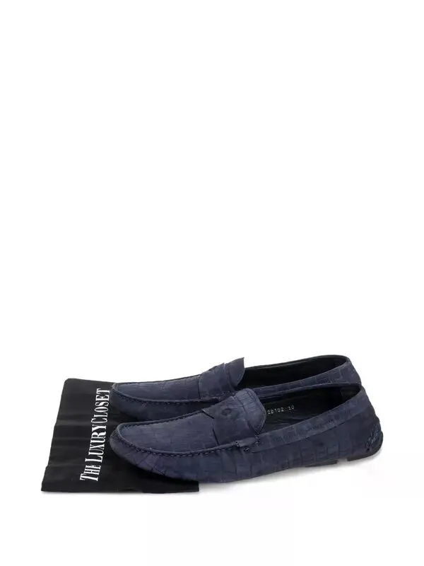 Giorgio Armani Suede Loafers