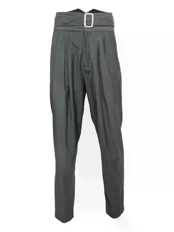 Kenzo Pleated Belted Trousers
