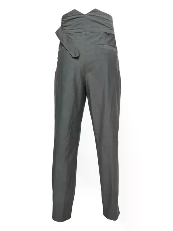 Kenzo Pleated Belted Trousers