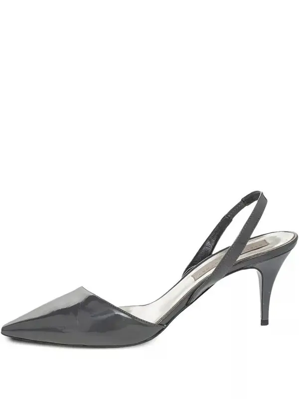 Stella McCartney 75mm Faux-leather Slingback Pumps