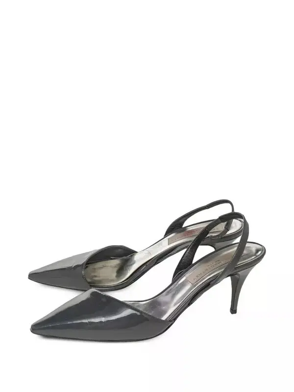 Stella McCartney 75mm Faux-leather Slingback Pumps