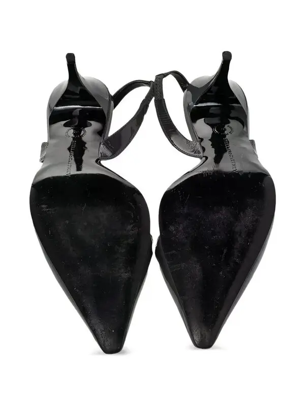 Stella McCartney 75mm Faux-leather Slingback Pumps