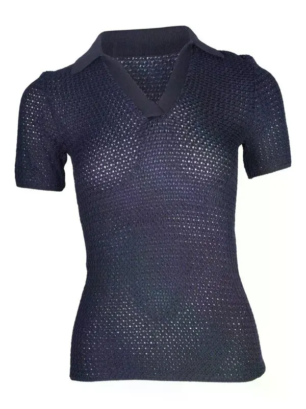 DION LEE Basket-weave Top