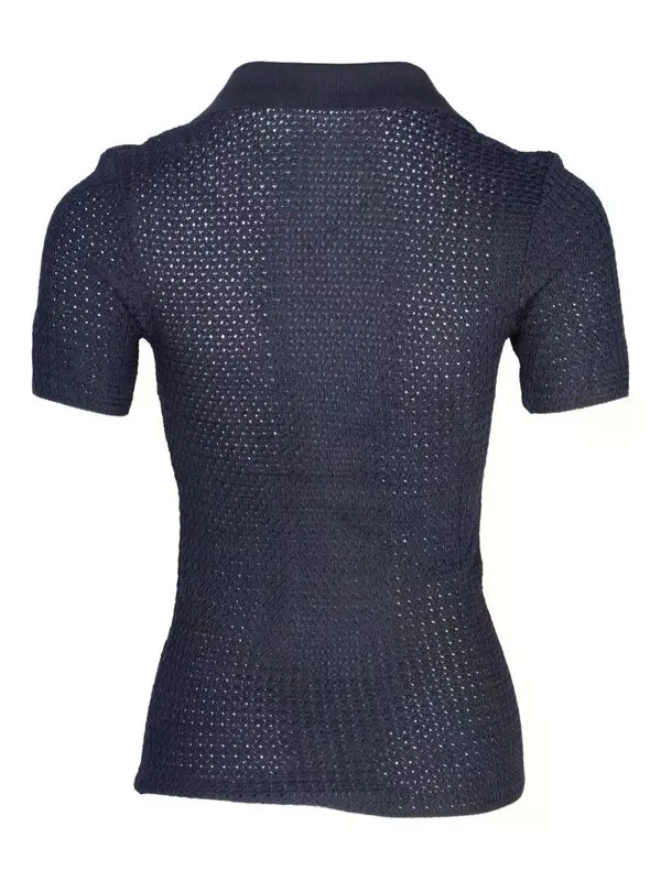 DION LEE Basket-weave Top