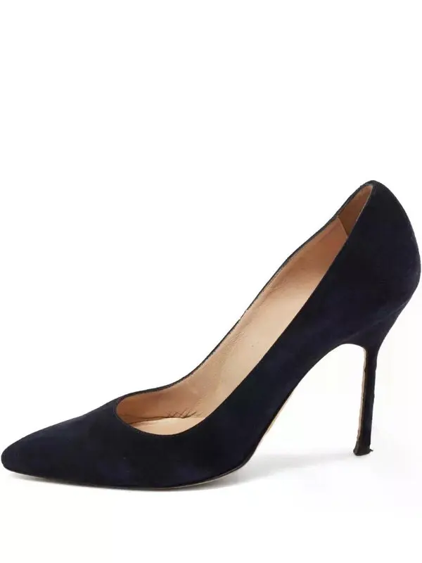 Manolo Blahnik 100mm Bb Pointed-toe Pumps