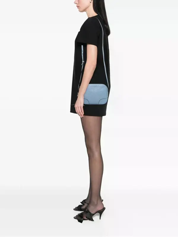 Gucci Mini Microissima Bree Crossbody Bag - Blue