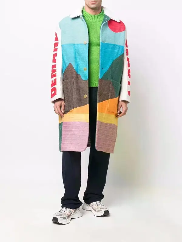 WALTER VAN BEIRENDONCK 2000s Printed Coat