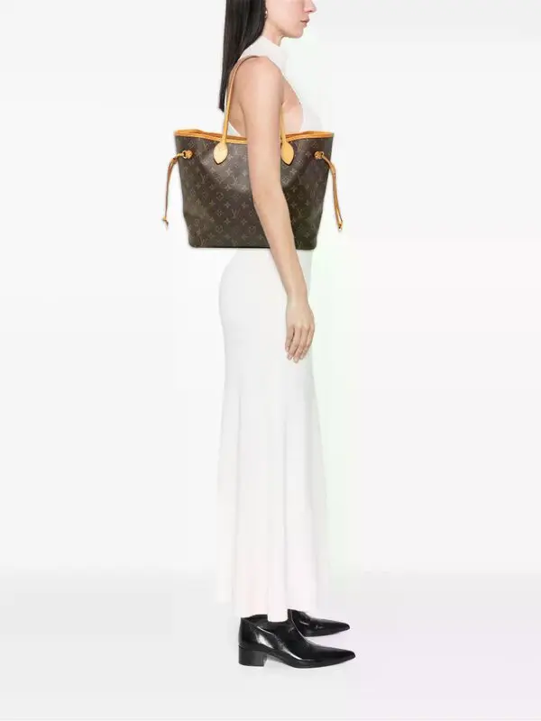 LOUIS VUITTON 2008 Monogram Neverfull Mm Tote Bag - Brown