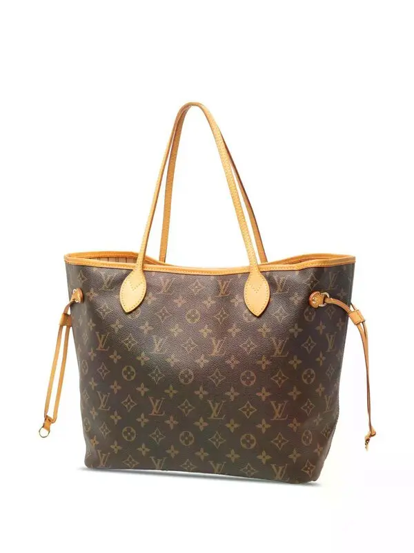 LOUIS VUITTON 2008 Monogram Neverfull Mm Tote Bag - Brown