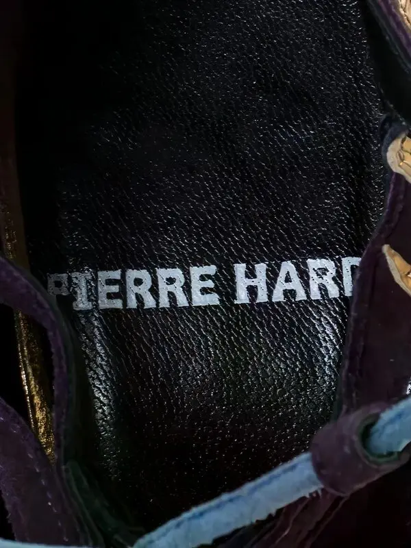 Pierre Hardy 120mm Cut-out Lace-up Boots