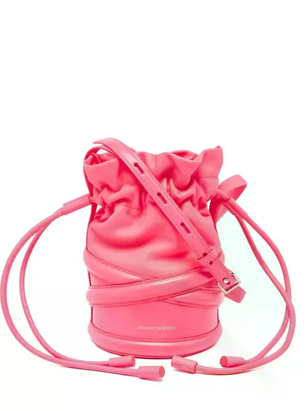 Alexander McQueen The Curve Bucket Bag - Pink