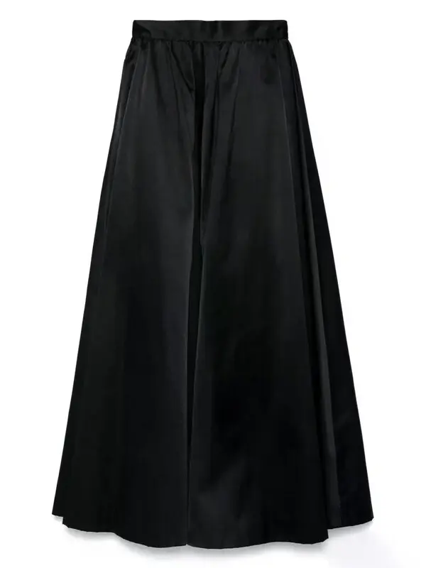 Saint Laurent 1970s Satin Maxi Skirt