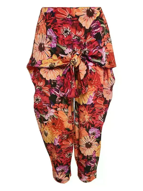 Stella McCartney Floral Tie-front Trousers