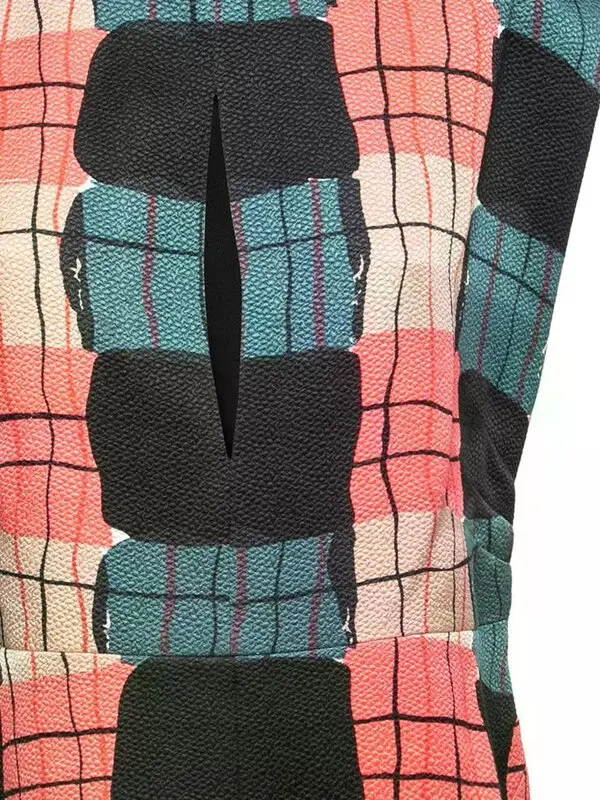 Marni Geometric-pattern Sleeveless Top