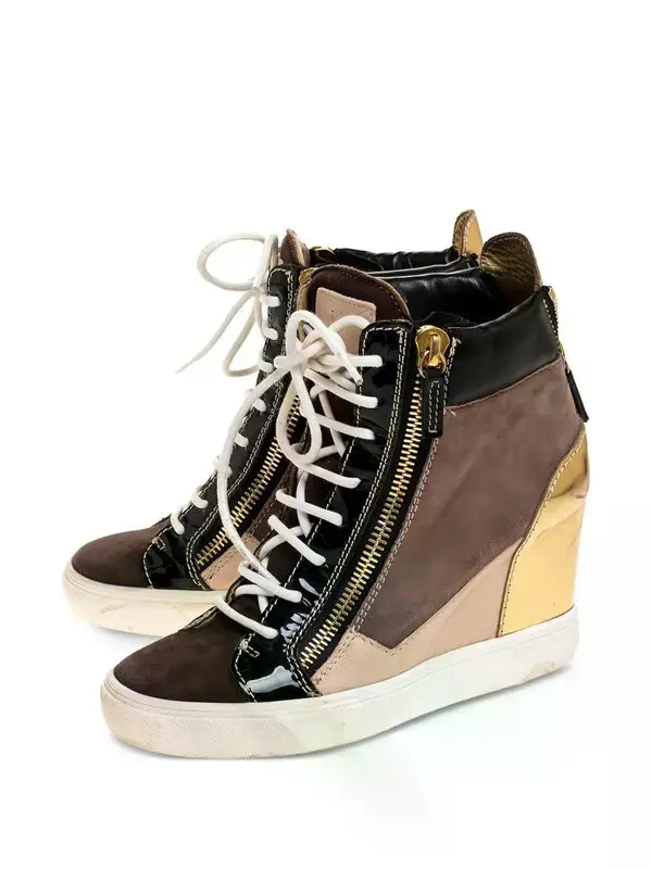 GIUSEPPE ZANOTTI 80mm Leather Sneakers
