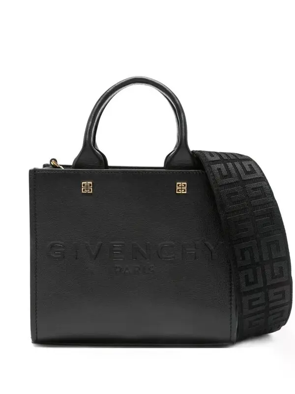 Givenchy Embossed-logo Leather Mini Bag
