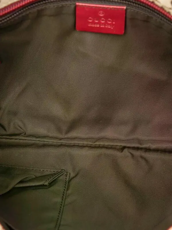 Gucci Gg Canvas Web Crossbody Bag