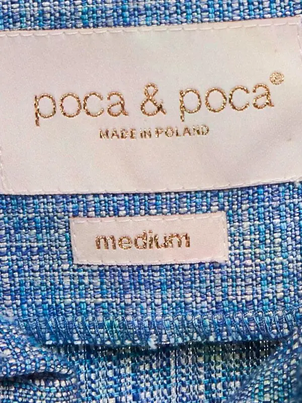 POCA & POCA Pearl-embellished Ruffled Maxi Dress