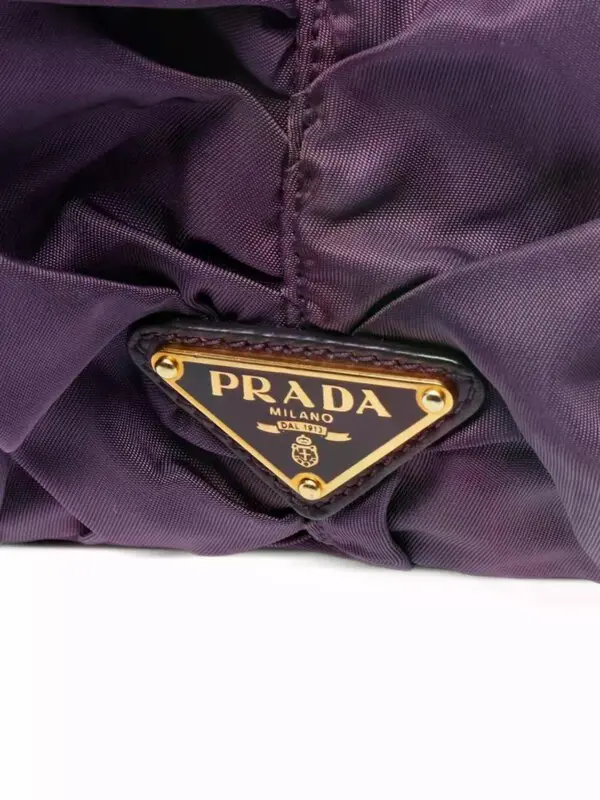 Prada 2000s Ruffled Handbag