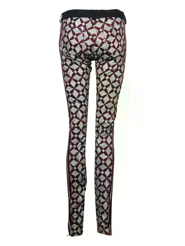 Balenciaga Geometric Print Tailored Trousers