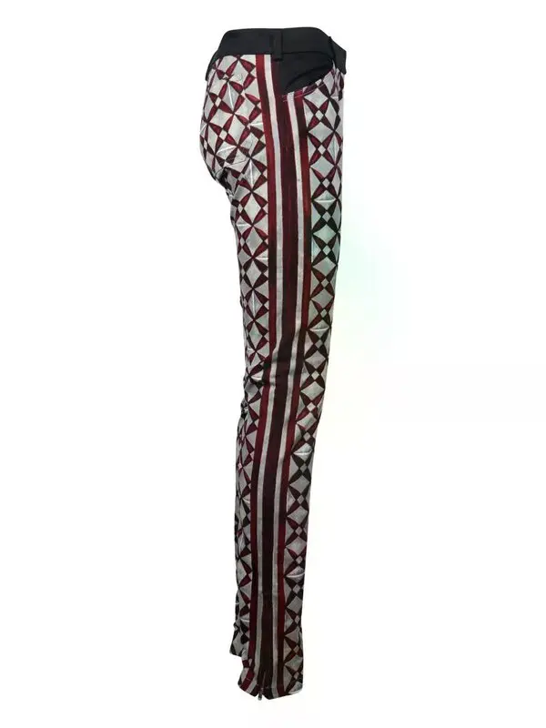 Balenciaga Geometric Print Tailored Trousers