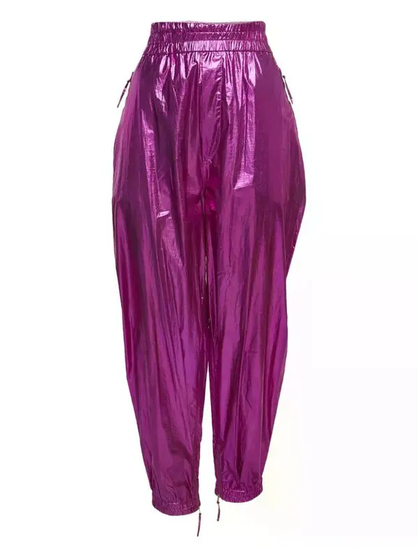ISABEL MARANT VINTAGE Metallic-finish Trousers