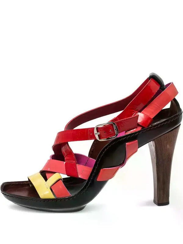 Casadei 105mm Color-block Sandals