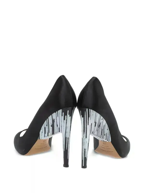 NICHOLAS KIRKWOOD Satin Heeled Pumps