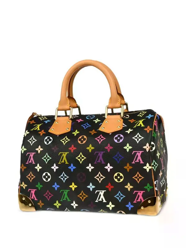 LOUIS VUITTON Speedy 30 Handbag - Black