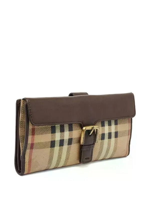 Burberry Check-print Wallet