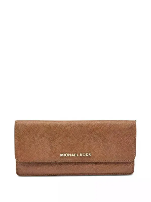 Michael Kors Leather Wallet - Brown