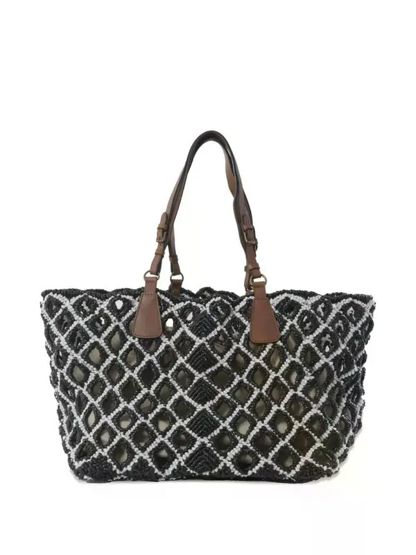 Marni Maxi Woven Tote Bag