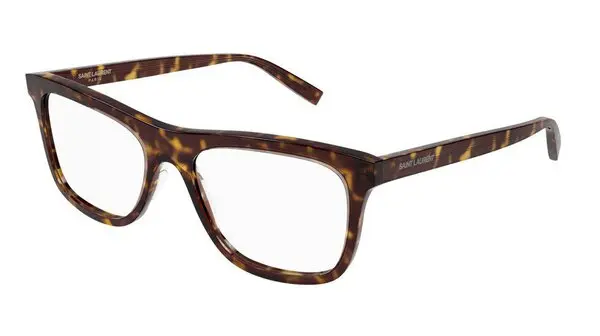 Saint Laurent Havana Optical Frame - Havana Havana Transparent
