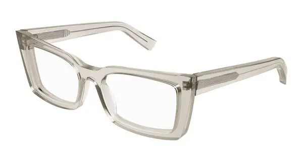 Saint Laurent Optical Glasses - Beige Beige Transparent