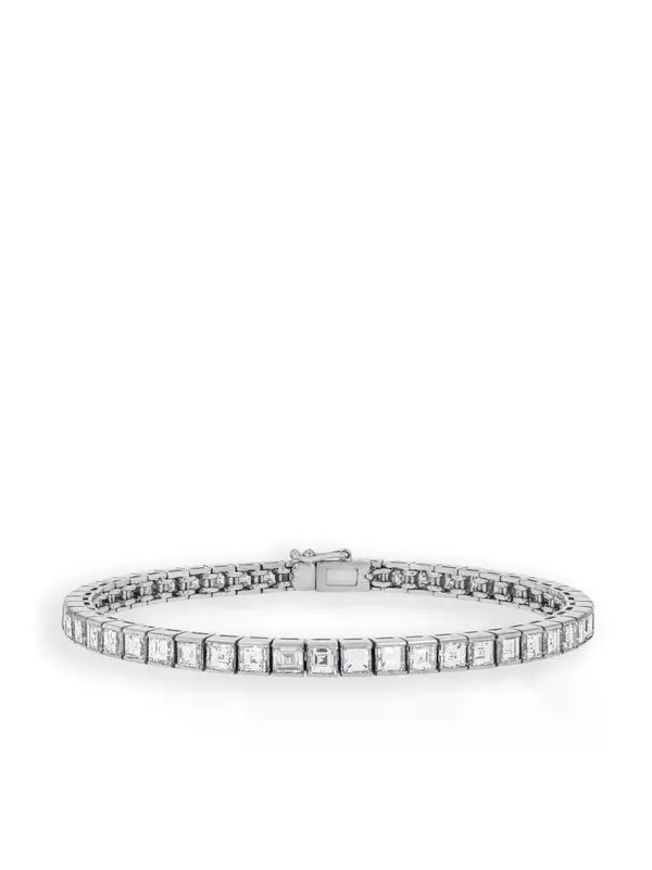 PRAGNELL 1905 Platinum Belle Époque Diamond Bracelet - Silver