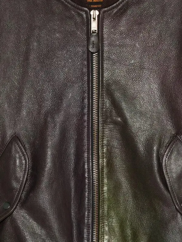 A.N.G.E.L.O. VINTAGE CULT 1990s Zip-up Leather Jacket