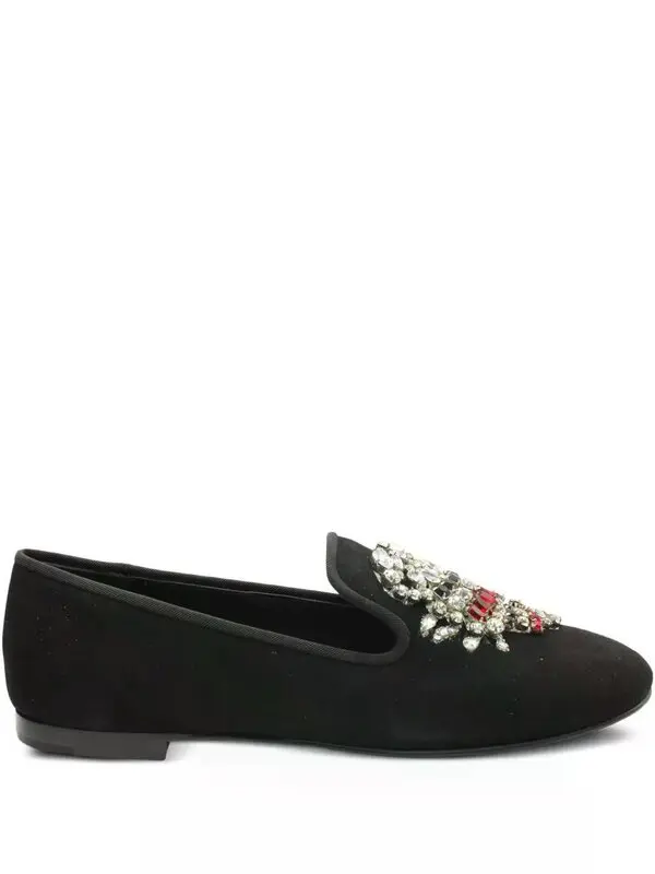 GIUSEPPE ZANOTTI Scorpion-embellished Loafers
