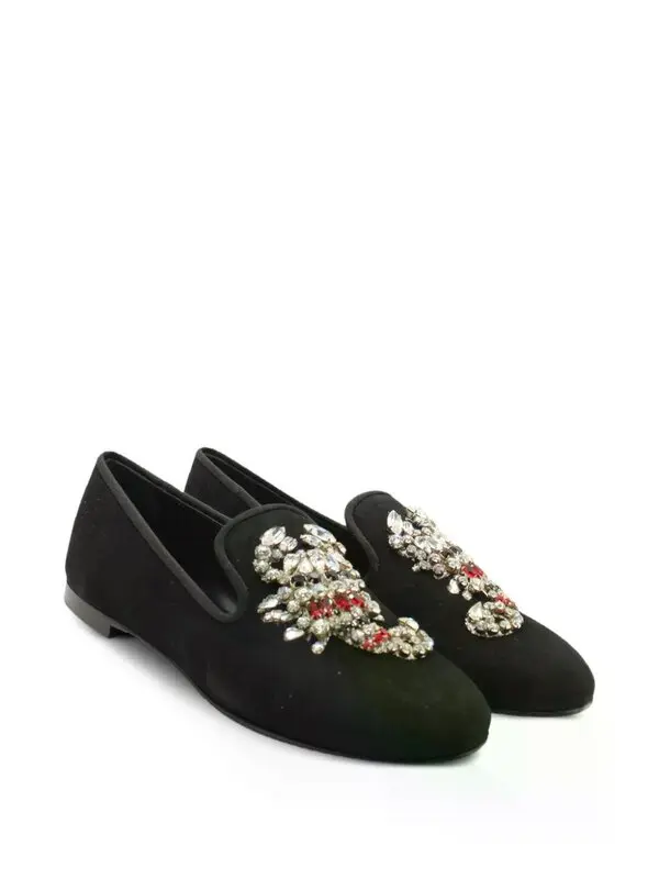 GIUSEPPE ZANOTTI Scorpion-embellished Loafers