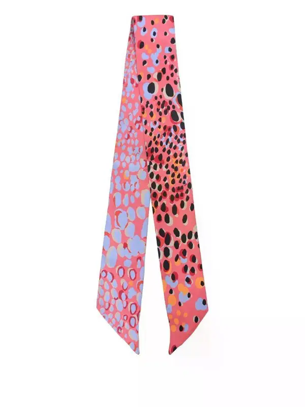 Dior Printed-mitzah Twill Scarf - Pink