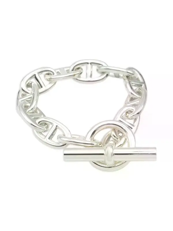 Hermès 2010s Chaîne D'ancre Bracelet - Silver