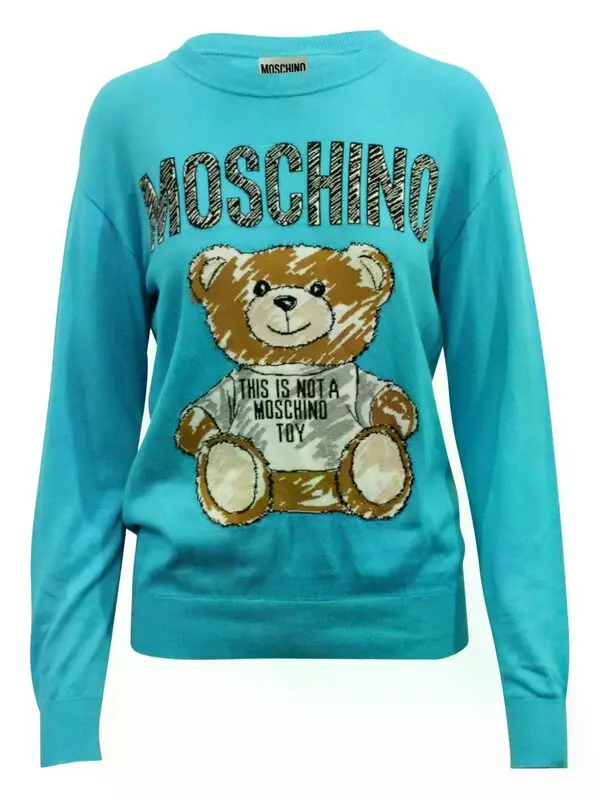 Moschino Teddy Bear Sweatshirt - Blue