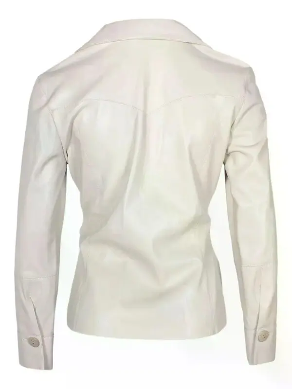 Nanushka Belted Long-sleeve Shirt