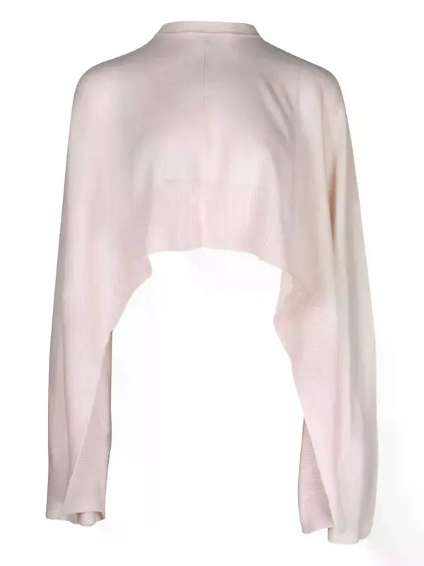 JIL SANDER Asymmetric Cashmere Top