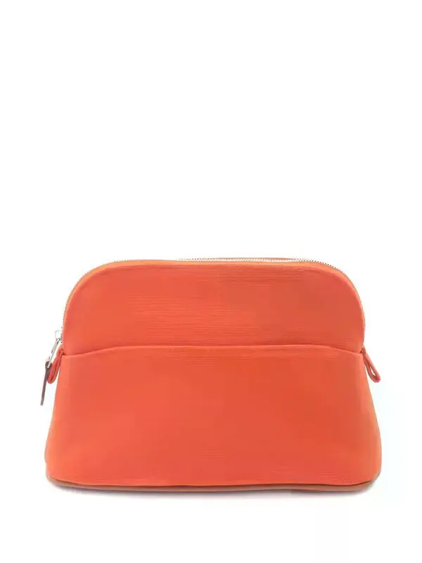 Hermès Bolide Makeup Bag - Orange