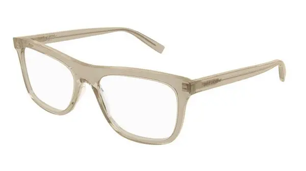 Saint Laurent Havana Acetate Eyeglasses - Multicolor