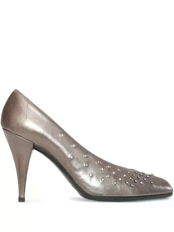 Vintage 100mm Metallic Pumps