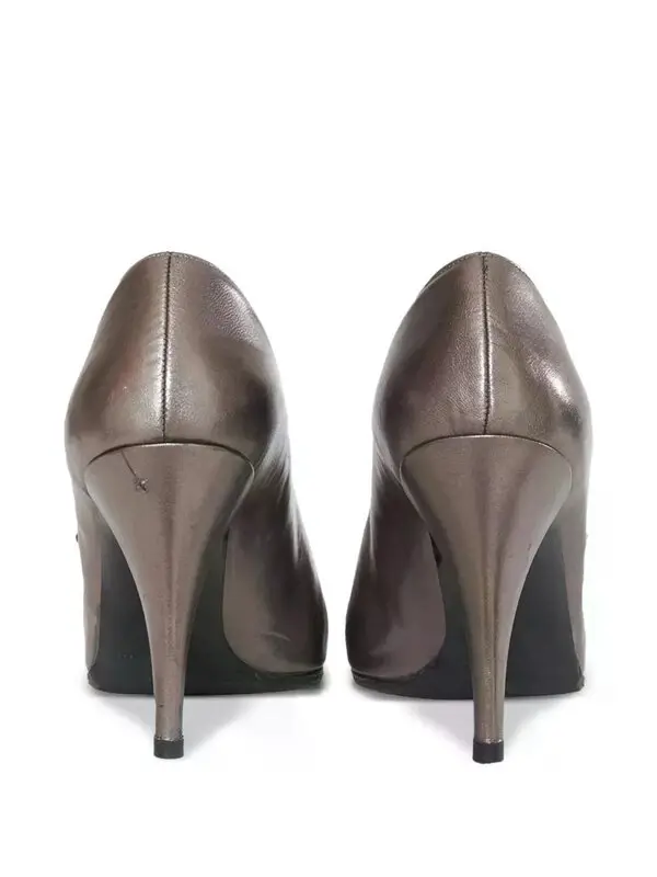 Vintage 100mm Metallic Pumps