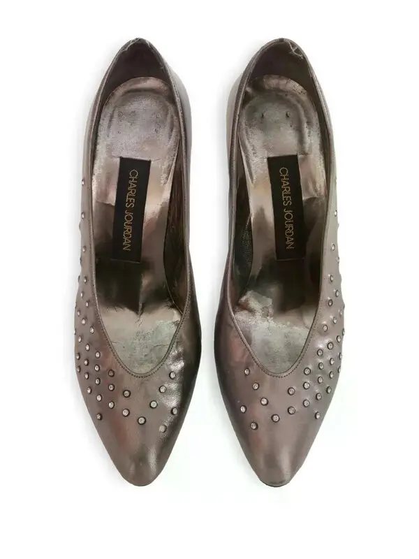 Vintage 100mm Metallic Pumps